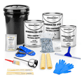 Armorpoxy INC SPGX Polyurea - Full Flake Broadcast Kit - 3-Layers - 300 ...