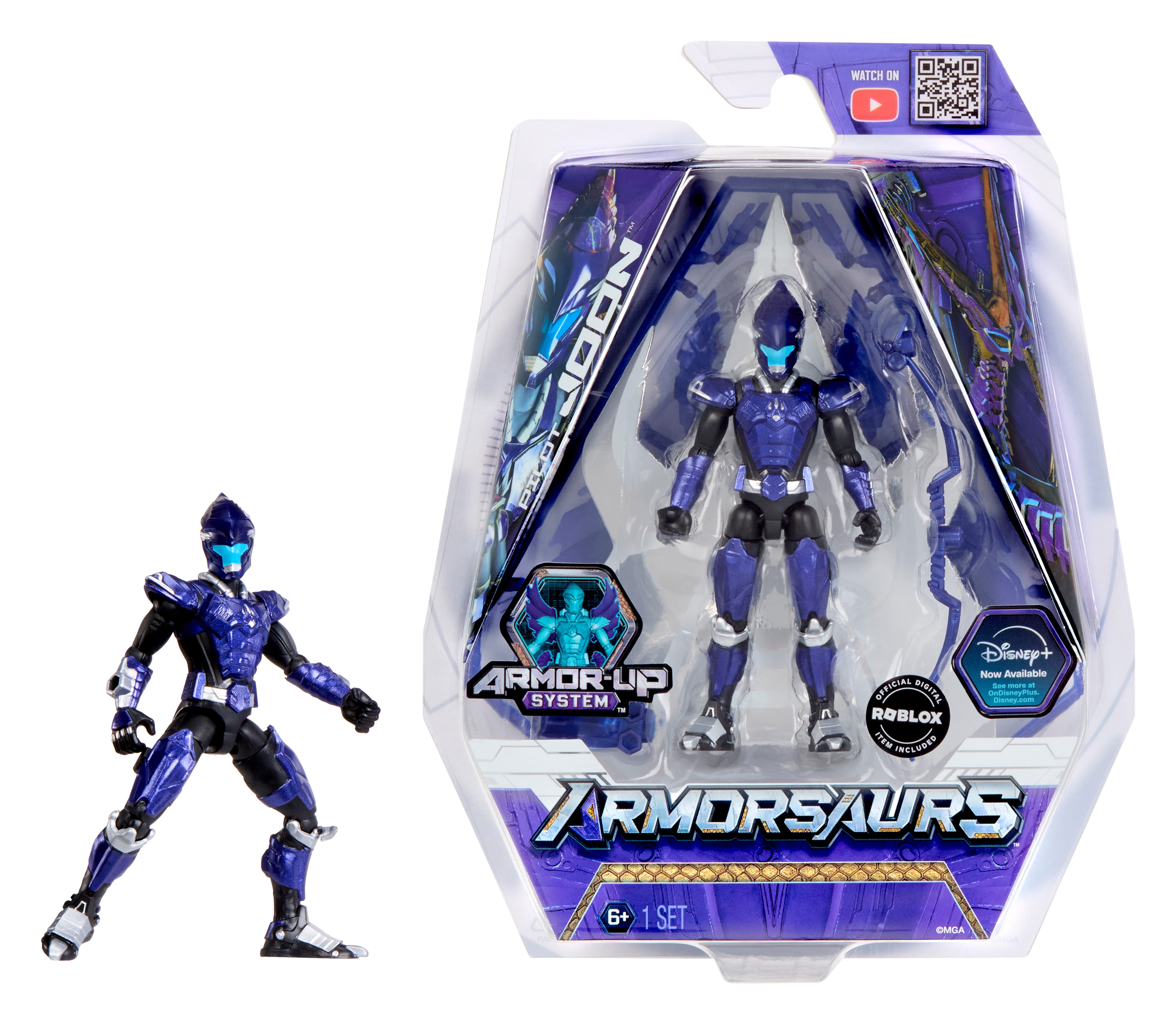 Armorsaurs Pteranodon Pilot (Joon Park) Action Figure Toy, 3.75-Inch ...
