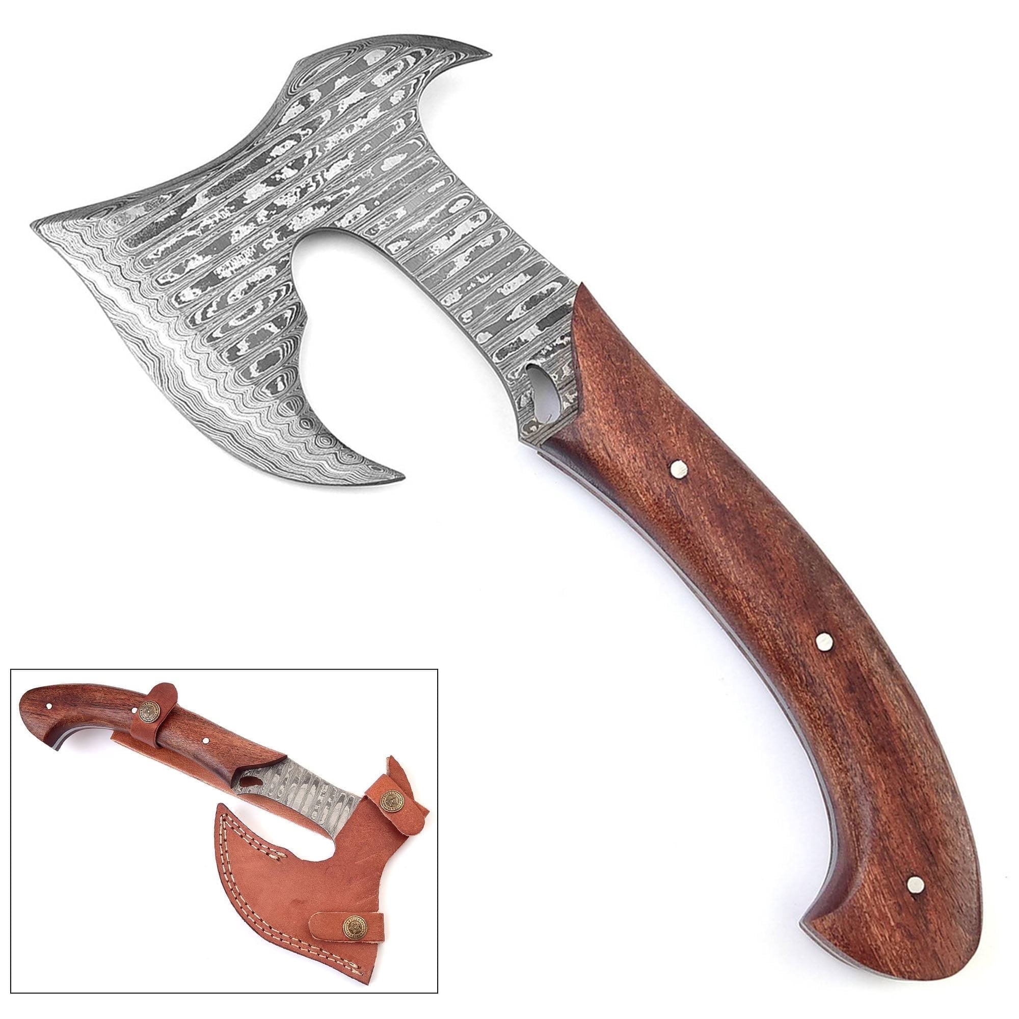 Armory Replicas Steel Aviator Axe – Full Tang Blade with Wood Handle ...