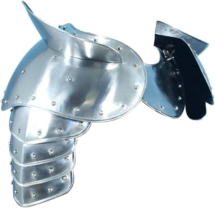 Armory Replicas Armor Venue - Warrior Pauldrons with Sword Breakers ...