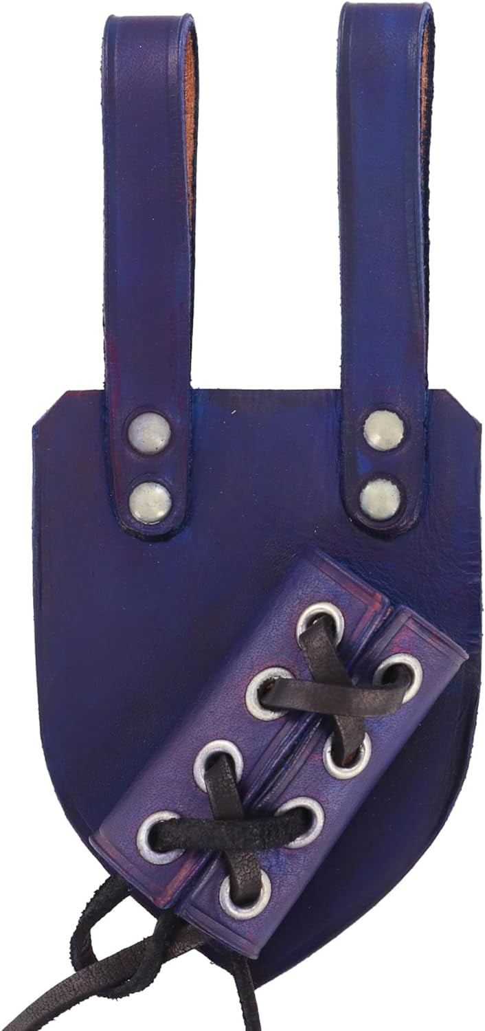 Armory Replicas Blue Medieval Leather Sword & Dagger Belt Holder: Hand ...