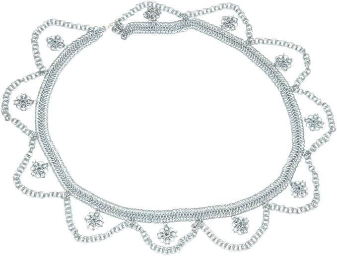Armory Replicas Bohemian Belly Dancing Chainmail Belt 48 Inches Floral ...