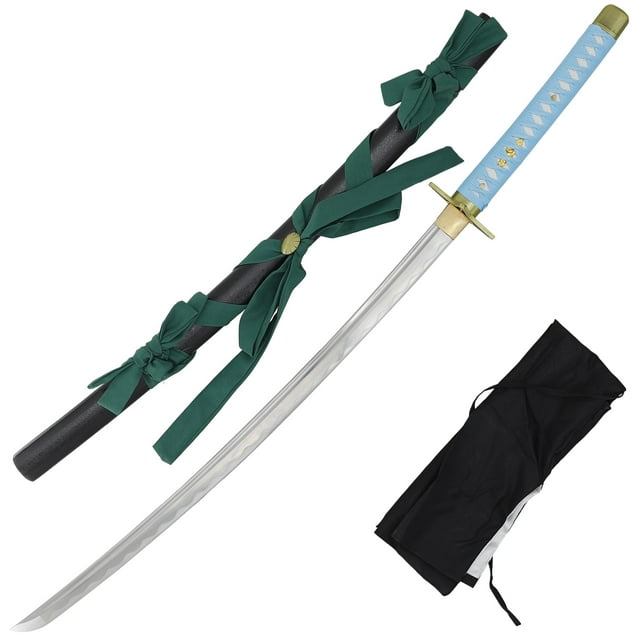 Armory Replicas Carbon Steel Katana Samurai Swords, Blue - Walmart.com