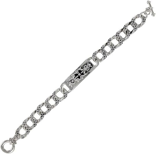 Armory Replicas Celtic Claddagh Emblem Metallic Bracelet – 7.5 Inch ...