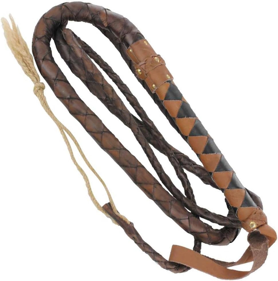 Armory Replicas Colorado Mountain Cattle Leather Bullwhip - 9 ft ...