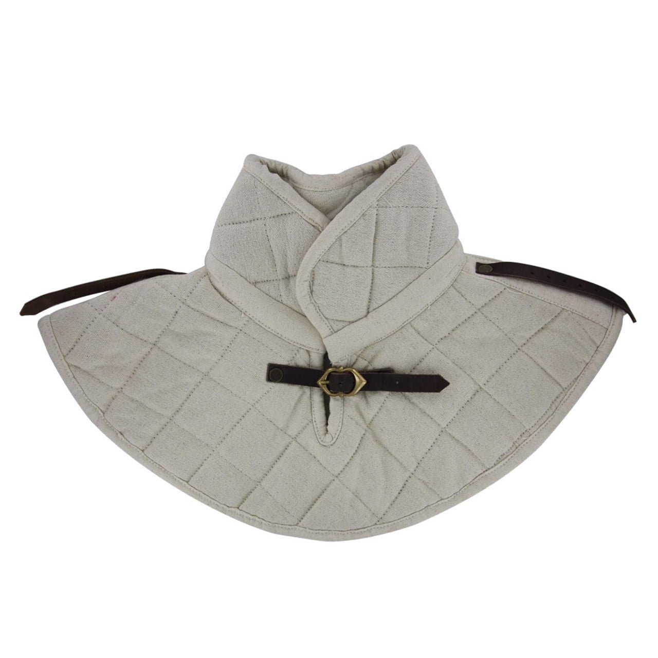 Armory Replicas Cotton Armor Padding Collar – Black & White Padded Neck ...