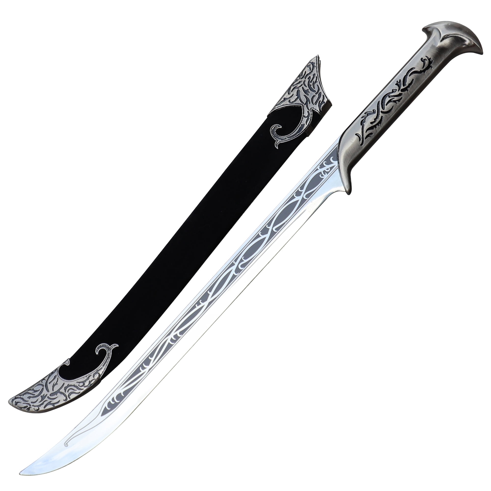 Armory Replicas Forest Elf King Sword - 18" Steel Blade w/Velvet Sheath ...