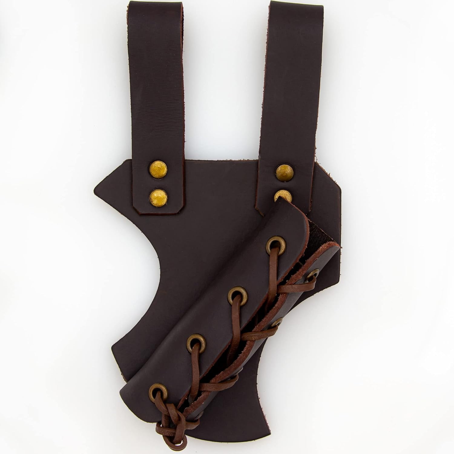 Armory Replicas Genuine Bovine Leather Hawk Wood - Adjustable LARP ...