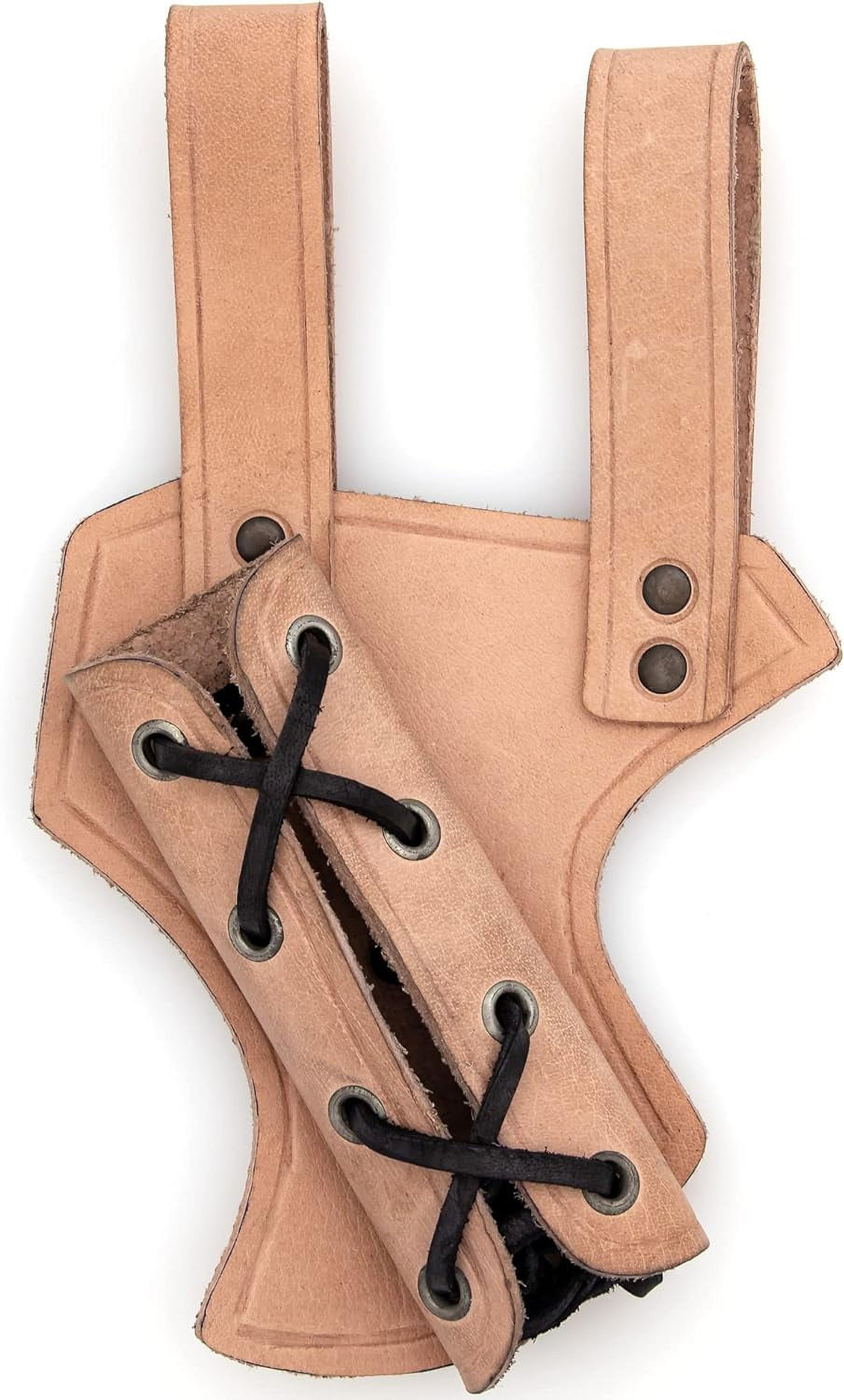Armory Replicas Genuine Bovine Leather Hawk Wood - Adjustable LARP ...