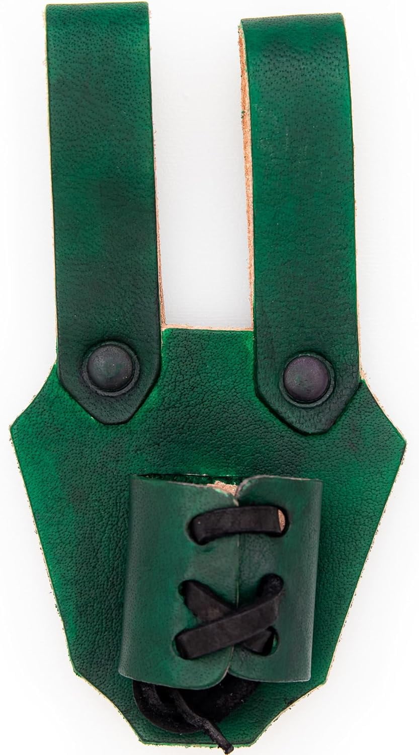 Armory Replicas Genuine Leather Dagger Holster – Medieval Inspired Adjustable Small Sword Frog ...