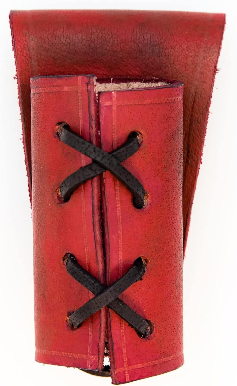 Armory Replicas Genuine RED Leather Dagger Holster Adjustable Medieval ...
