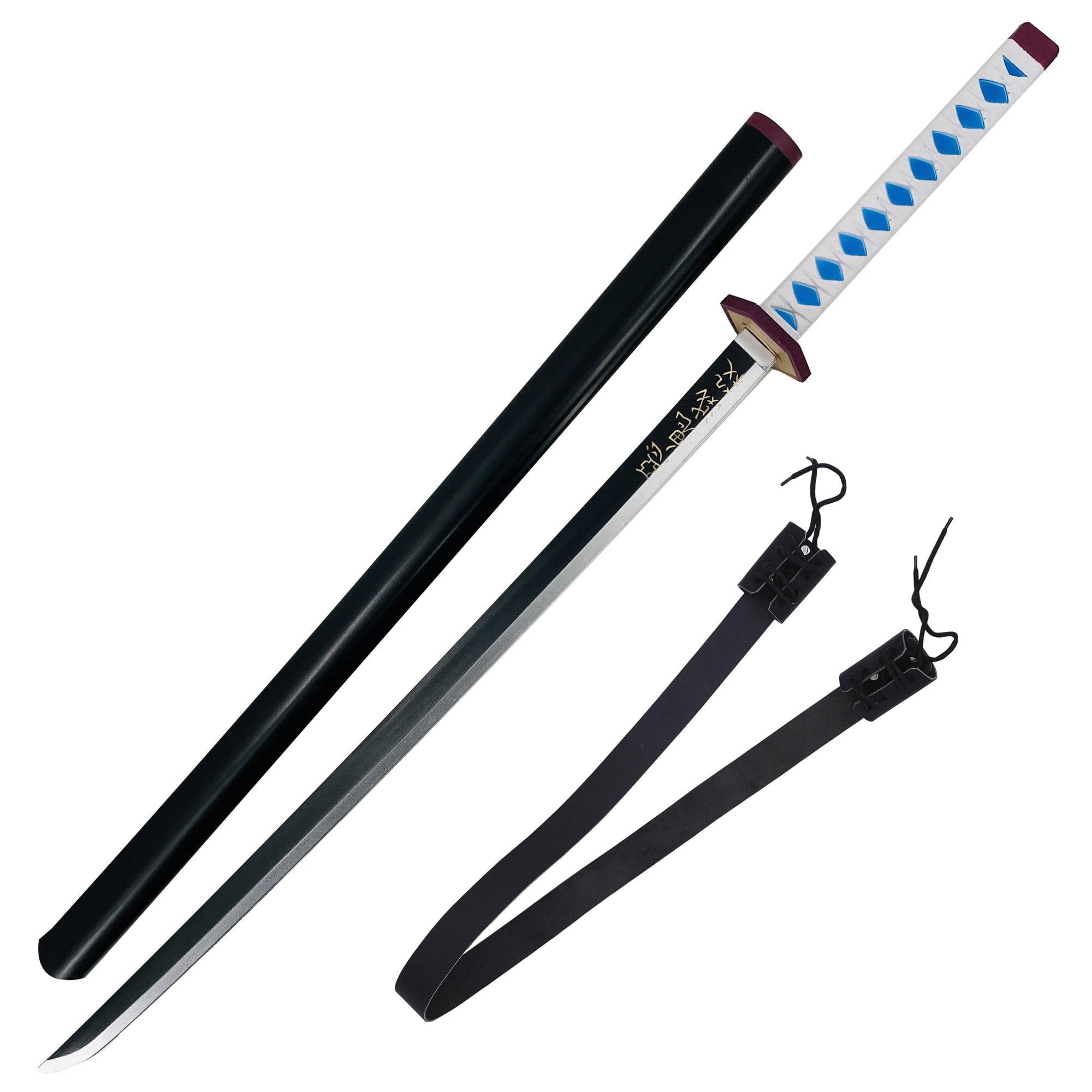 Armory Replicas Giyu Tomioka Water Hashira Foam Katana with Back Strap ...