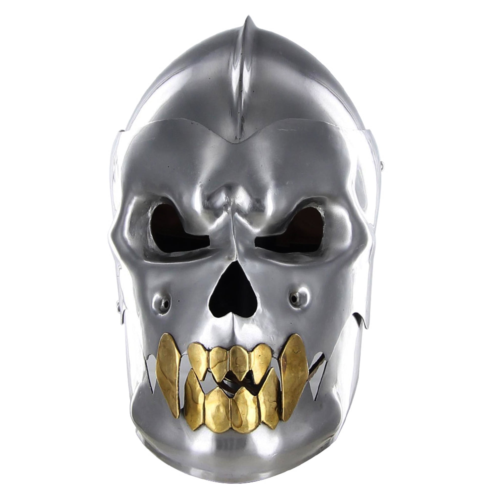 Armory Replicas Grand Marquis of Hell Steel Battle Helmet with Brass ...