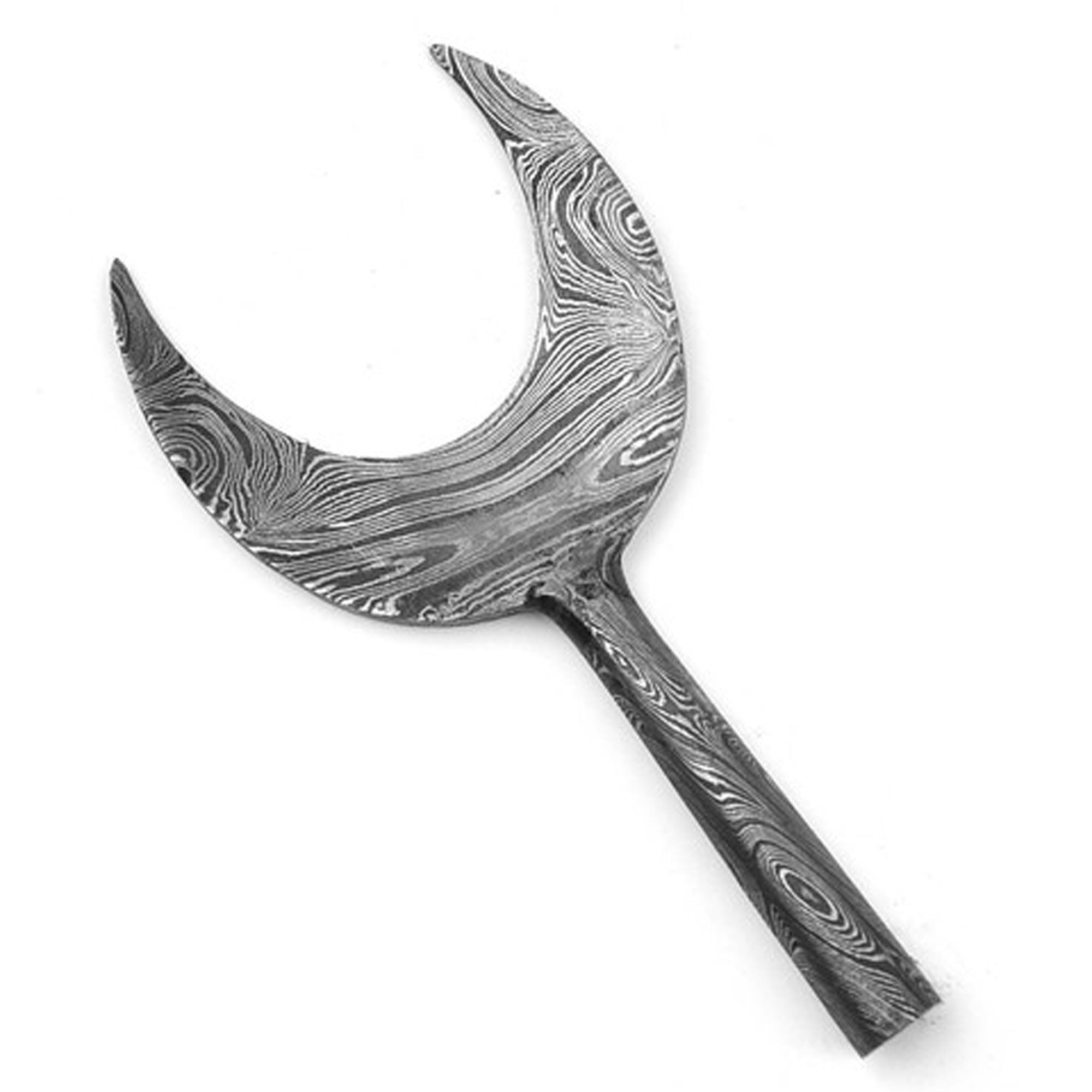 Armory Replicas Hand Forged Crescent Soaring Damascus Steel Arrowhead ...