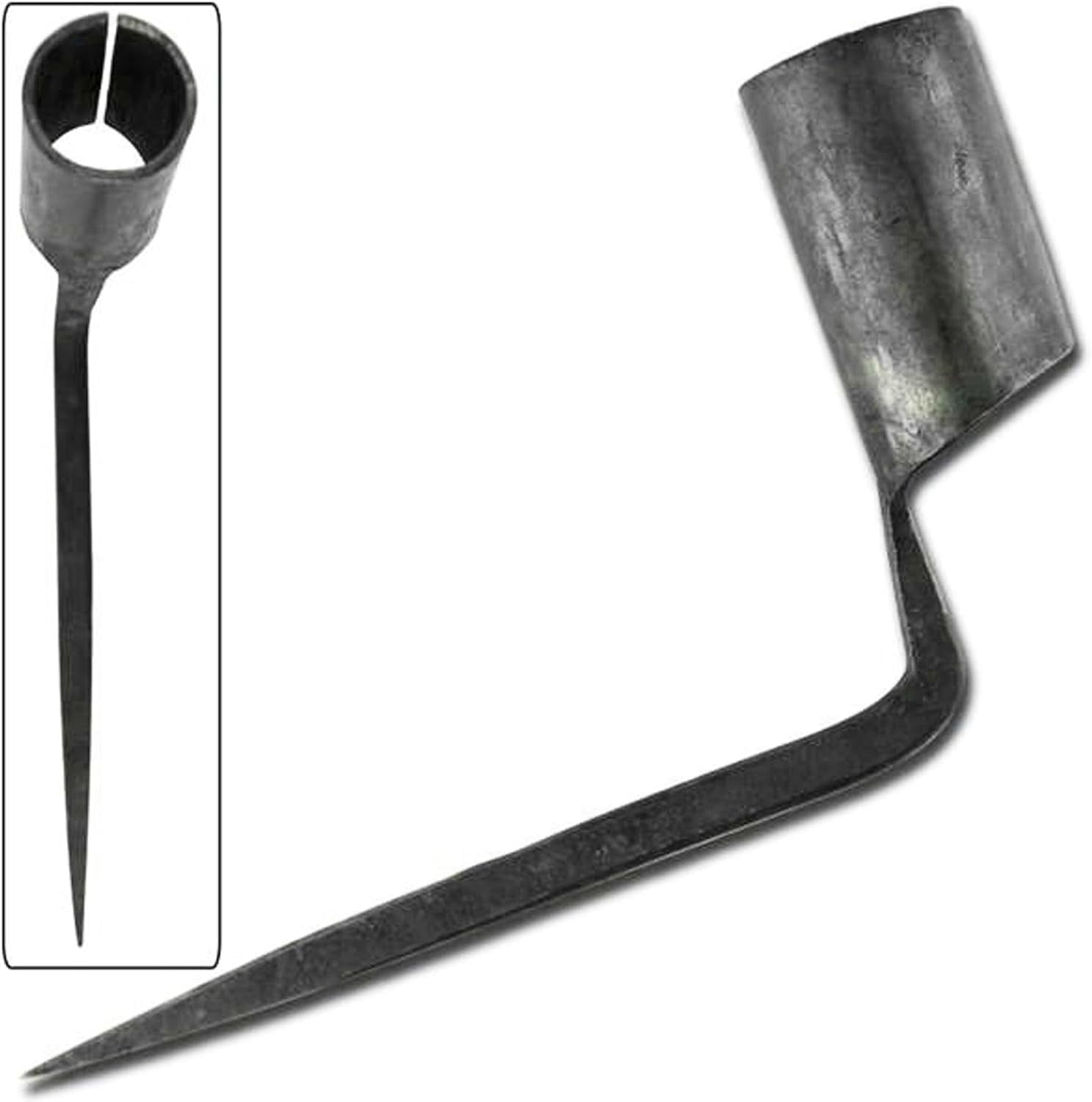 Armory Replicas™ Hand-Forged Medieval Iron Candle Holder with 4.5 ...