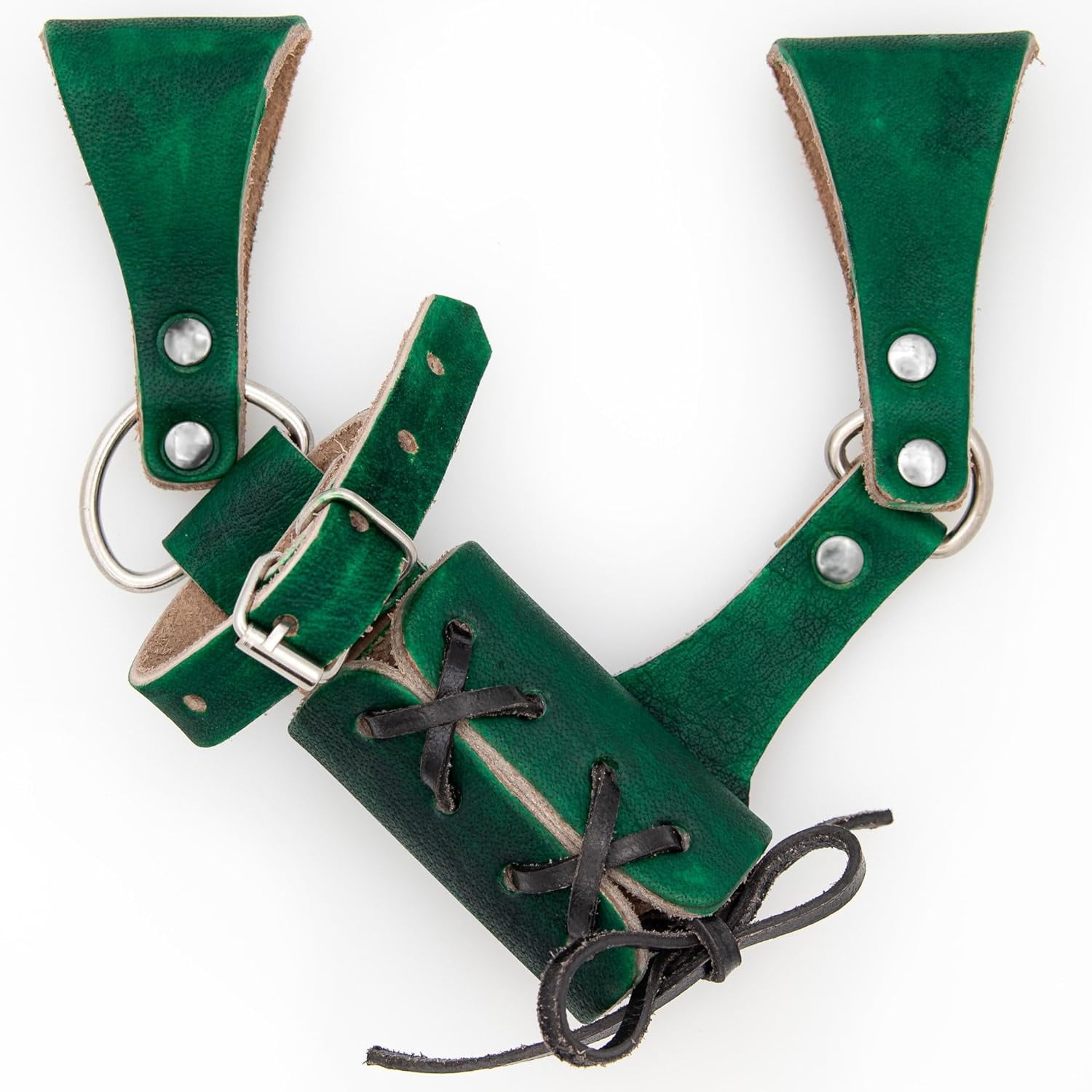 Armory Replicas Handcrafted Leather Sword Frog – Medieval Costume LARP ...