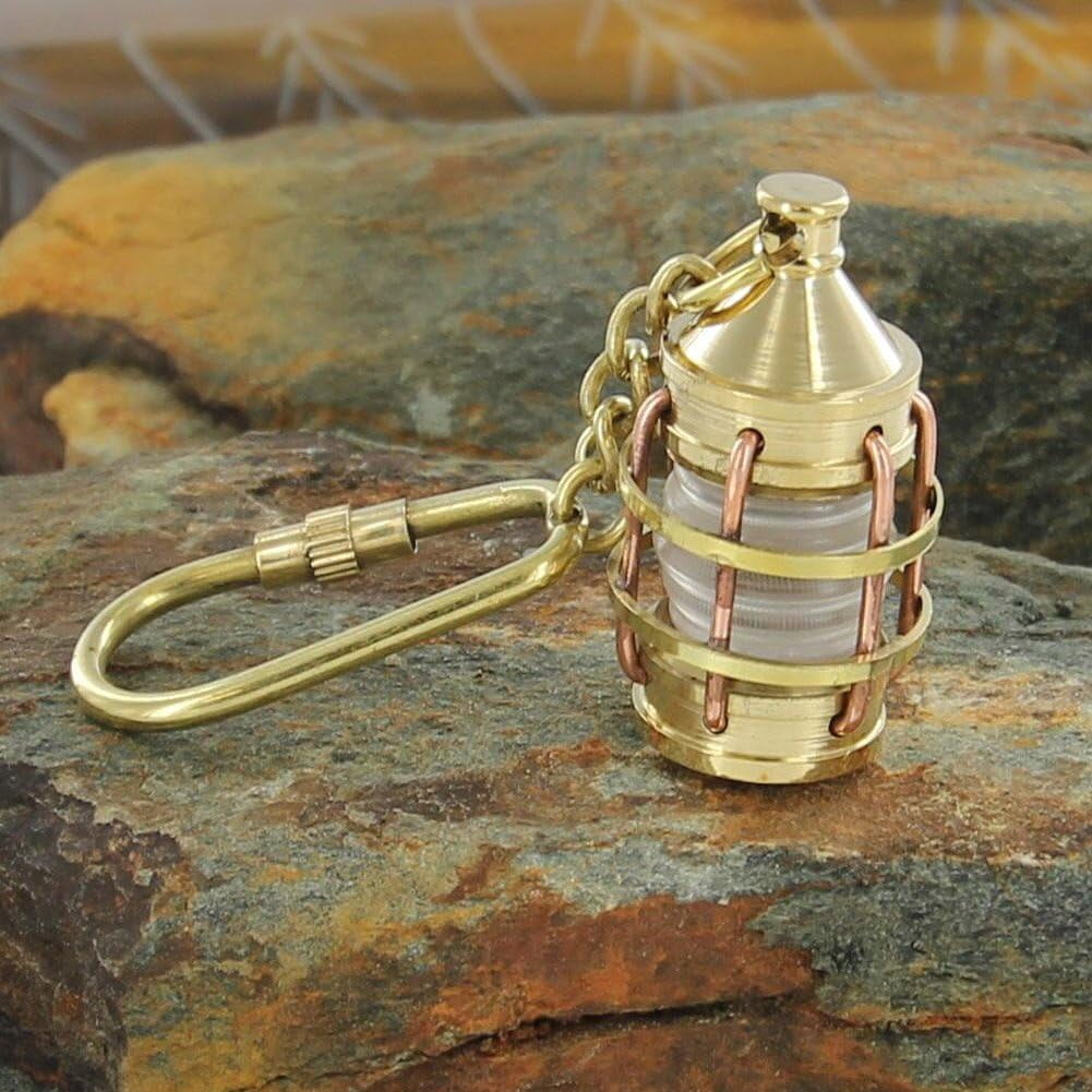 Armory Replicas Handcrafted Nautical Decor Solid Brass Anchor Lantern ...