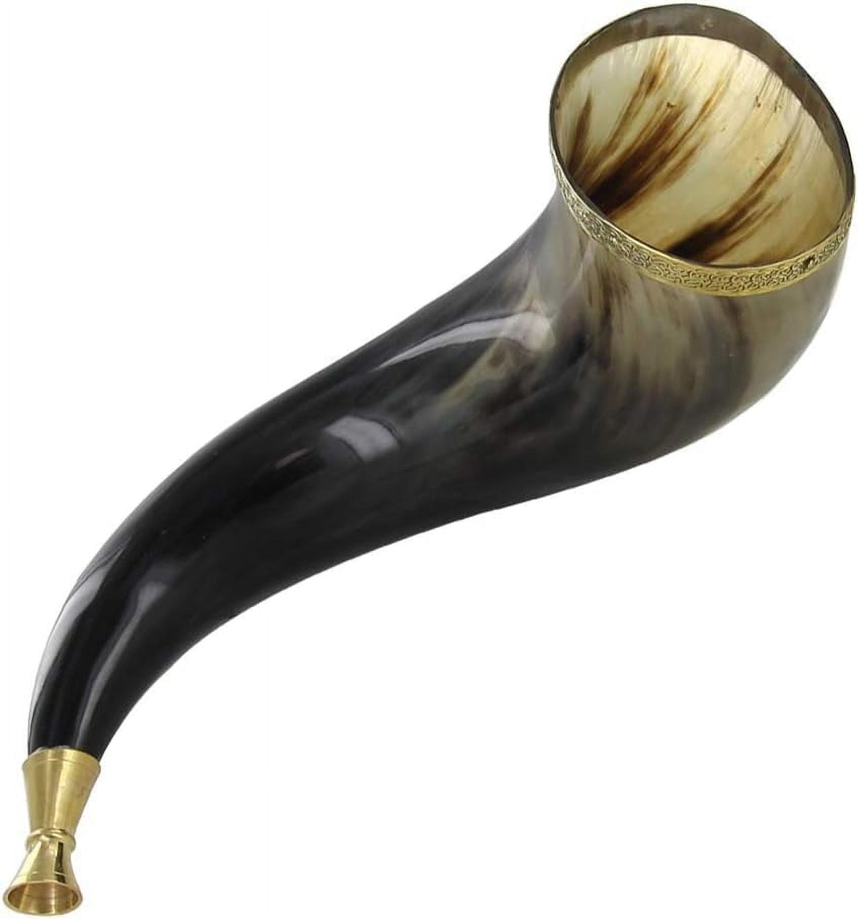 Armory Replicas Handmade Authentic Natural Gjallarhorn War Trumpet ...