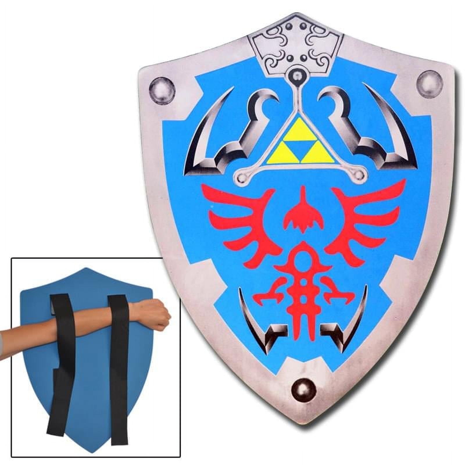 Armory Replicas Link Blue Foam Shield for LARP – Cosplay Shield for ...