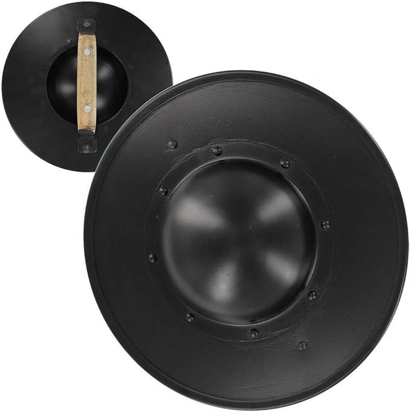 Armory Replicas Medieval Archers Buckler Shield - 11" Black Iron Design ...