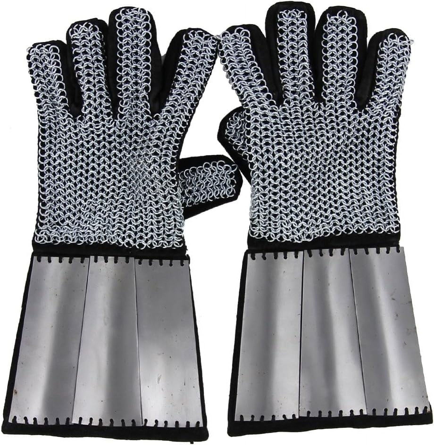 Armory Replicas Medieval Holy Land and Defender Chainmail Gauntlets ...