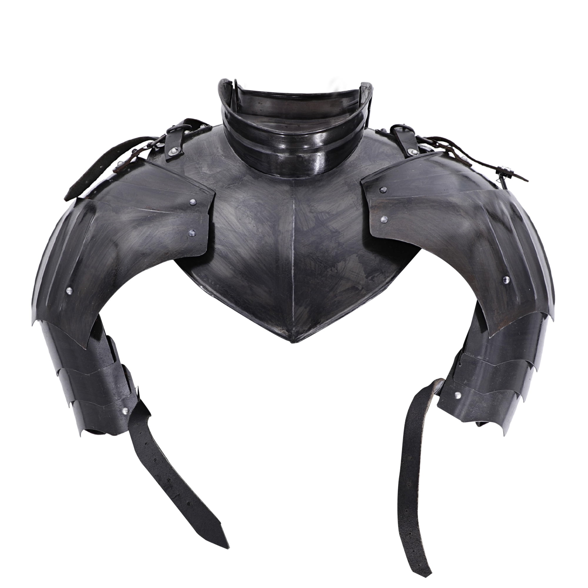 Armory Replicas Medieval Iron Gorget Spaulders Set | Viking Knight ...
