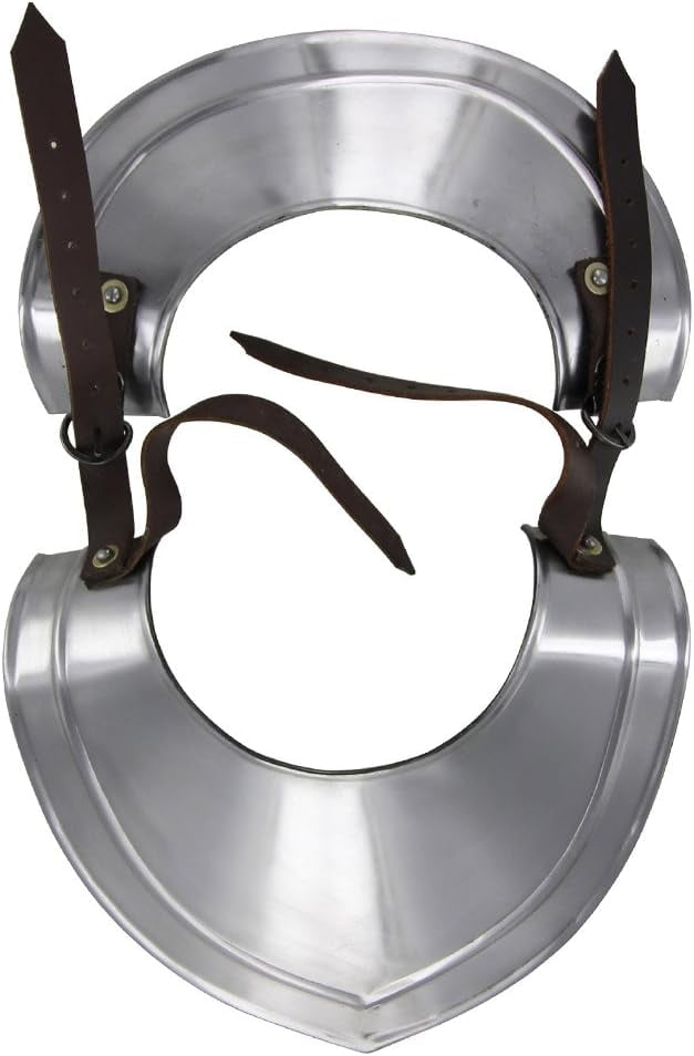 Armory Replicas Medieval Knights Templar Functional Gorget Neck Plate ...