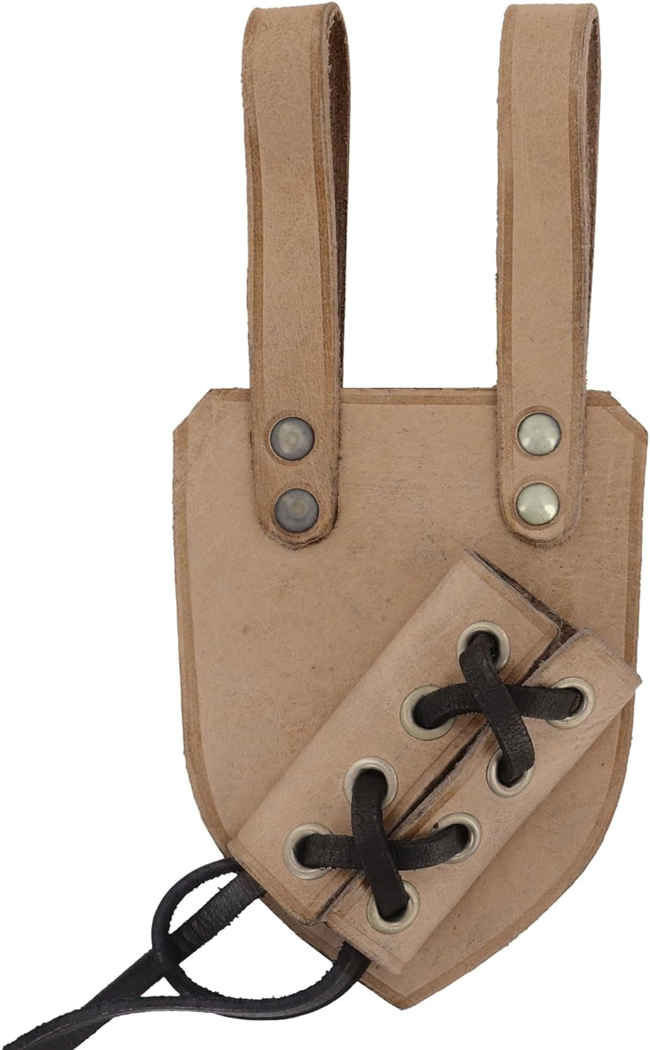 Armory Replicas Medieval Leather Sword & Dagger Belt Holder: Adjustable LARP Weapon Frog ...