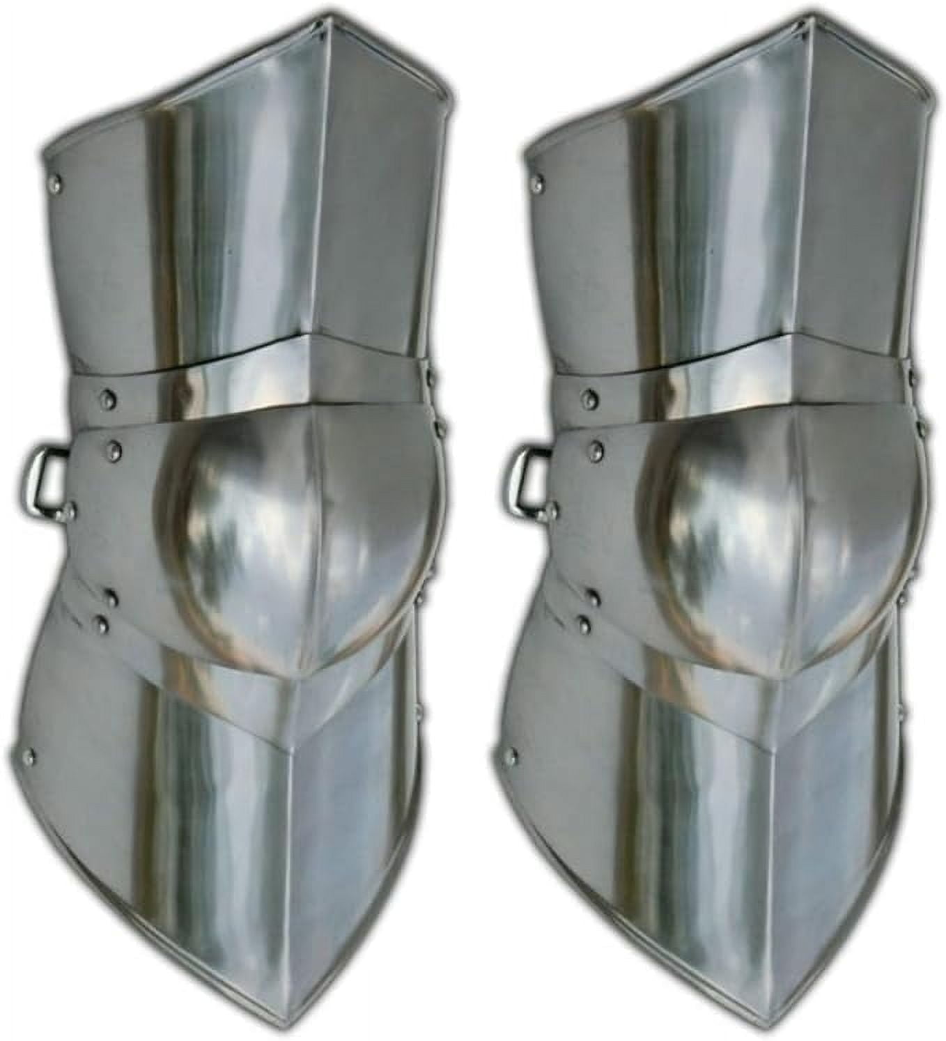 Armory Replicas Medieval Leg Armor Set - Versatile Detail Greaves ...
