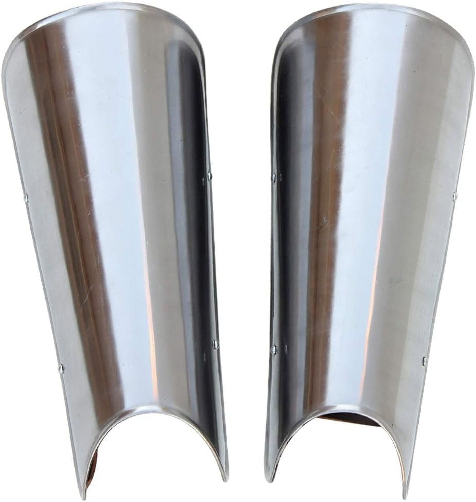 Armory Replicas Medieval Renaissance Austere Melee Knights Demi-Greaves ...