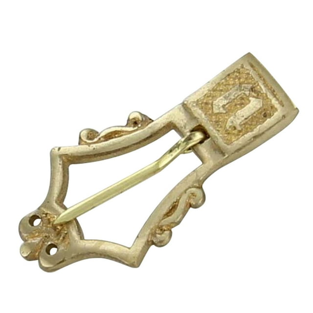 Armory Replicas Monogrammed Medieval Brass Costume Belt Fastener Buckle ...