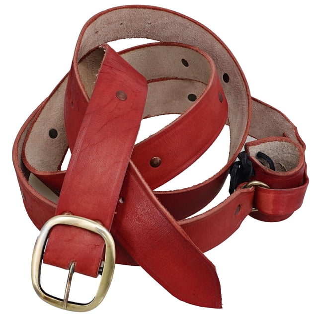 Armory Replicas Oversized Double Wrap Sword Belt RED with Adjustable ...