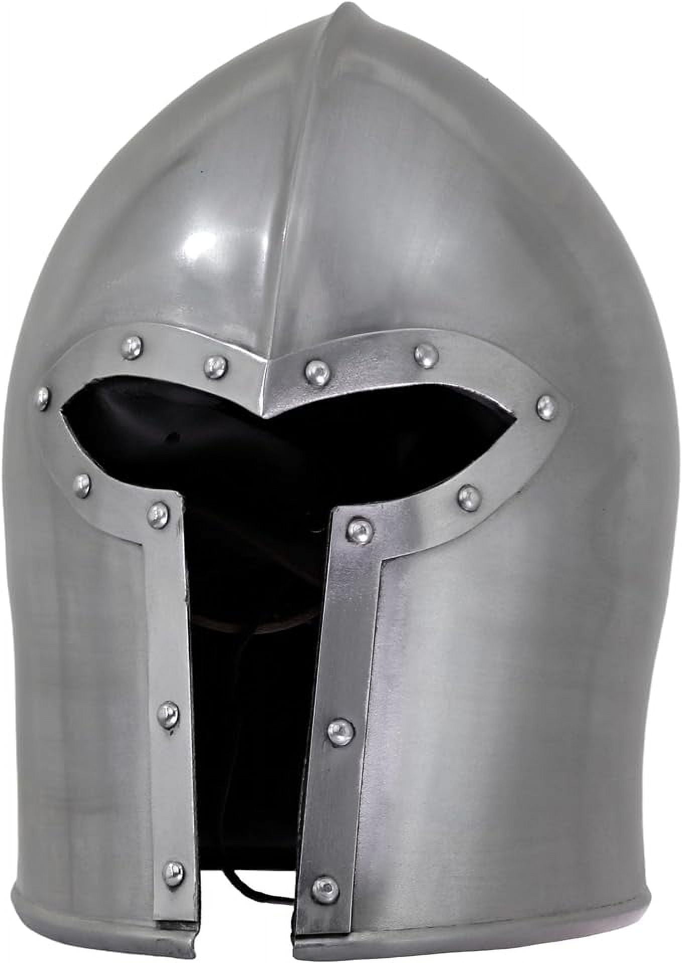 Armory Replicas Premium Italian Medieval Helmets Barbuta Helm Visor ...