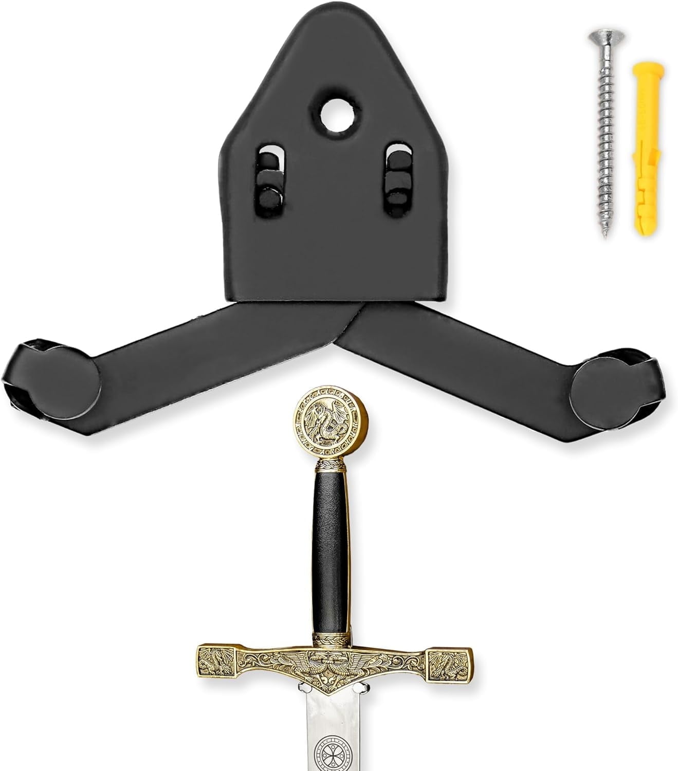 Armory Replicas Premium Metal Single Sword Wall Mount - Universal ...