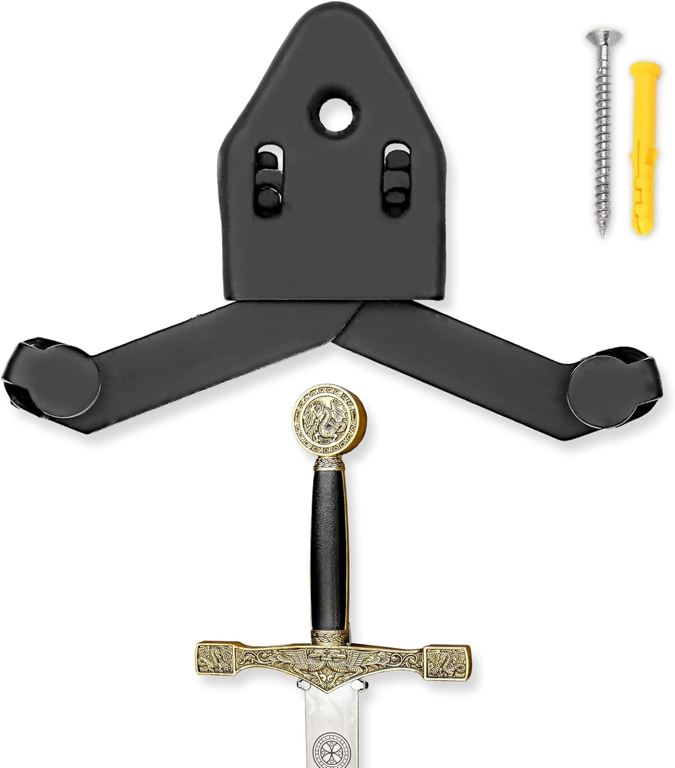 Armory Replicas Premium Metal Single Sword Wall Mount - Universal ...