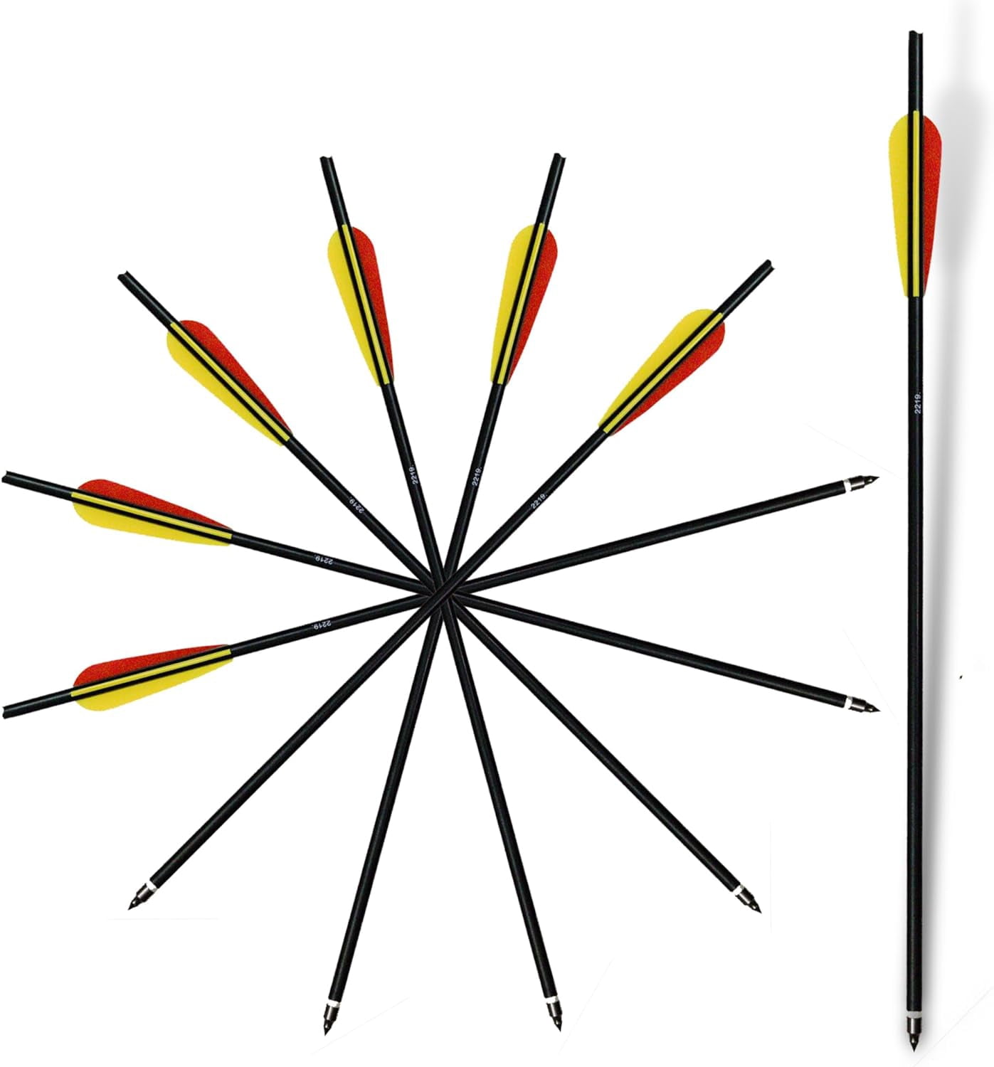 Armory Replicas Replacement Archery Arrows for Crossbow - Assorted Pack ...