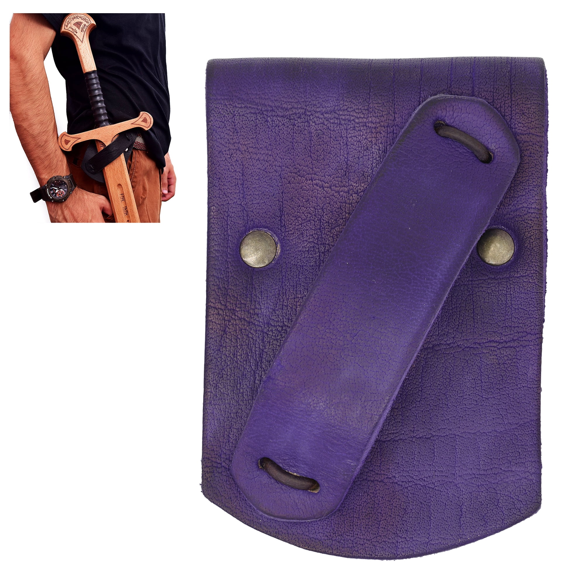 Armory Replicas Right-Handed Sword or Axe Frog – Genuine Rawhide ...