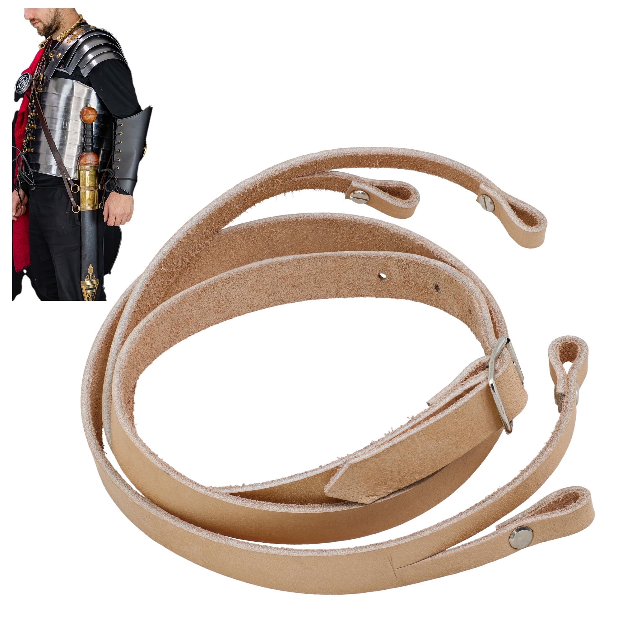 Armory Replicas Roman Cohort I Adjustable Leather Gladius Baldric Belt ...