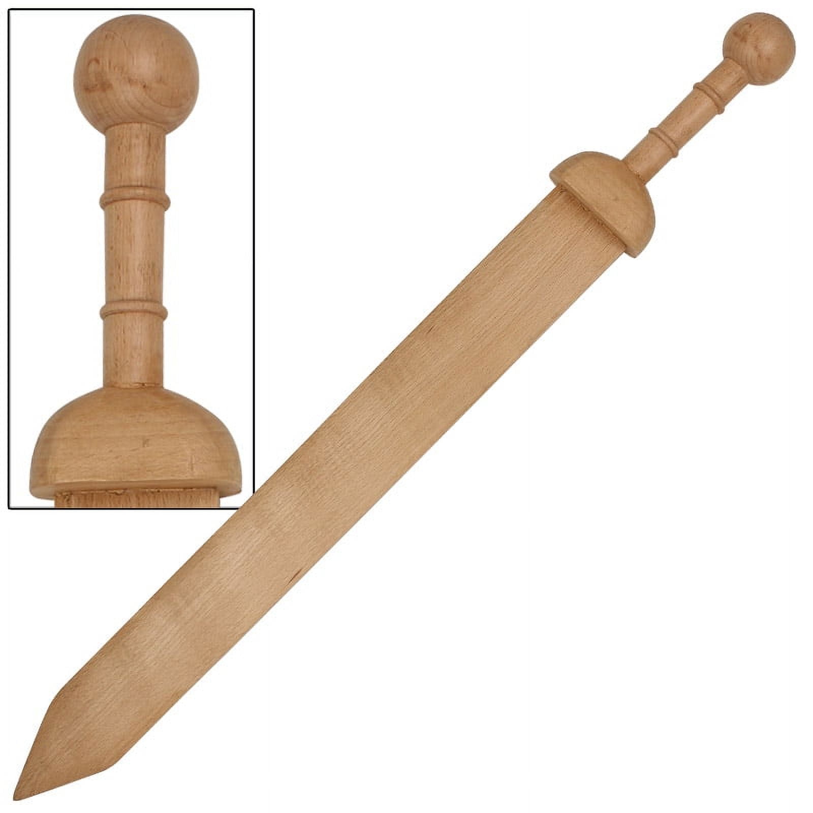 Armory Replicas Roman Gladius Training Sword – Wooden Round Pommel ...