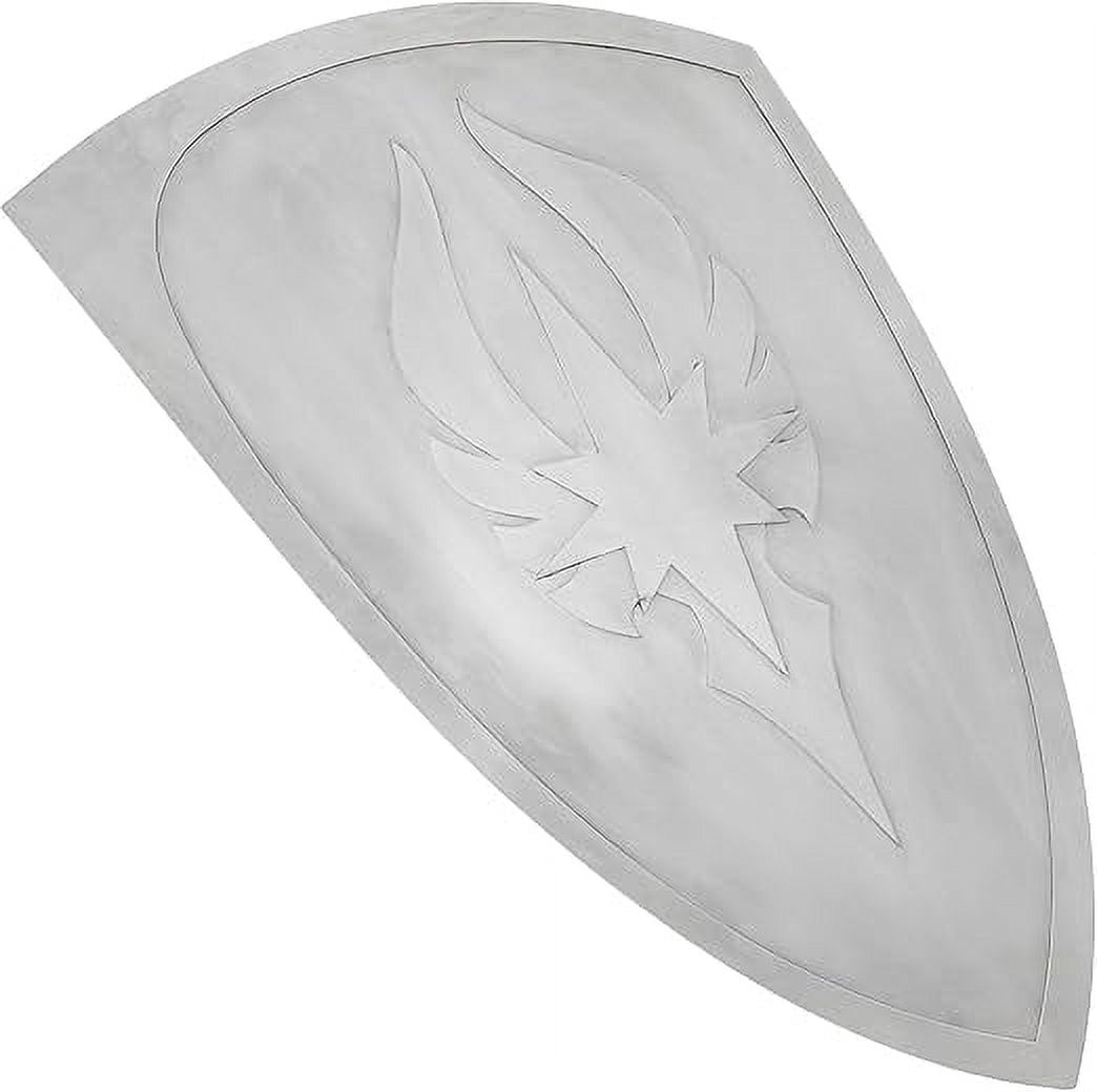 Armory Replicas Siler Elven LARP Shield | Painted & Polished 20G Steel ...