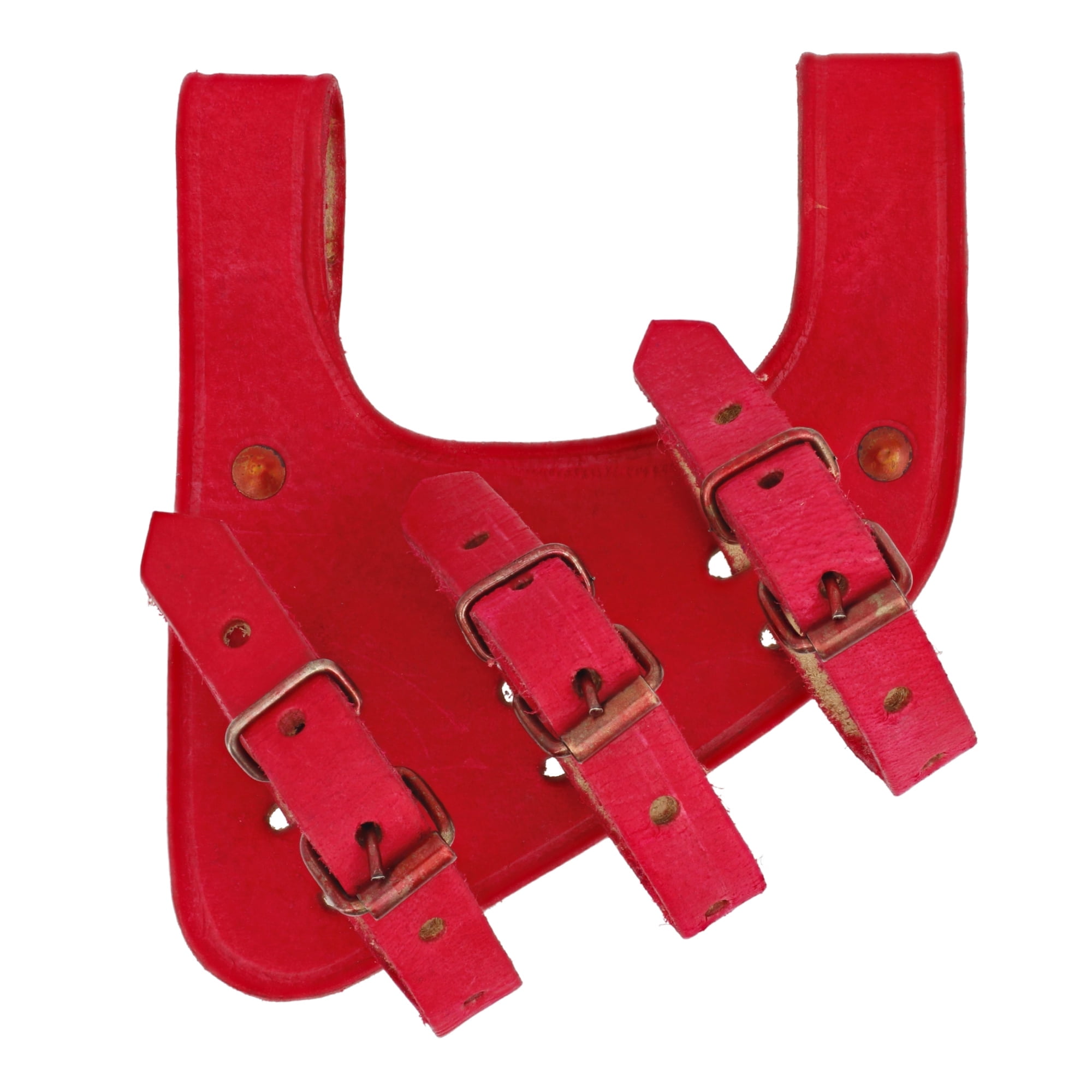 Armory Replicas Skilled Dueler Red Genuine Leather Left-Handed Belt ...