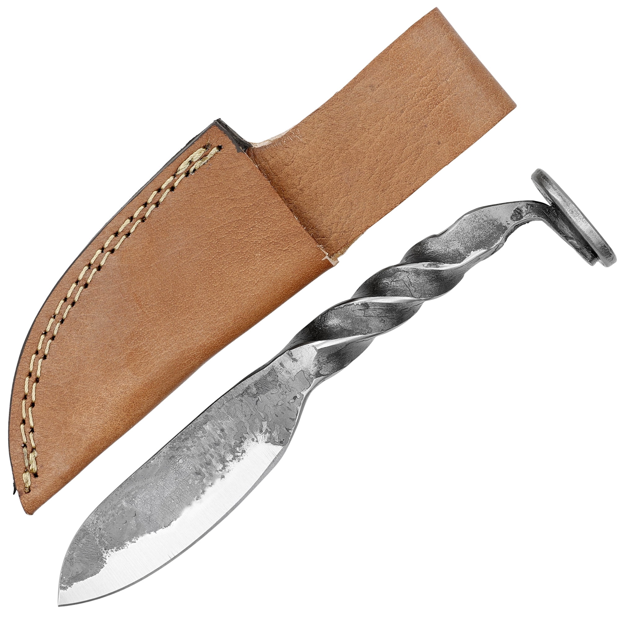 Armory Replicas Tasteful Tension Hand Forged Spike Knife - 7" Iron ...