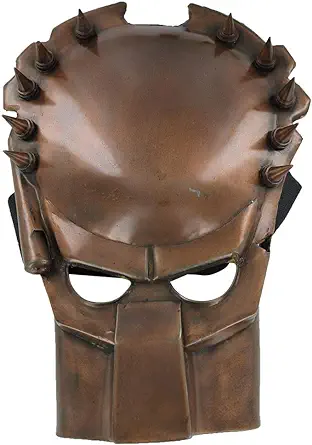 Armory Replicas Title Evil Fantasy Warrior Copper Plated Battle Mask ...