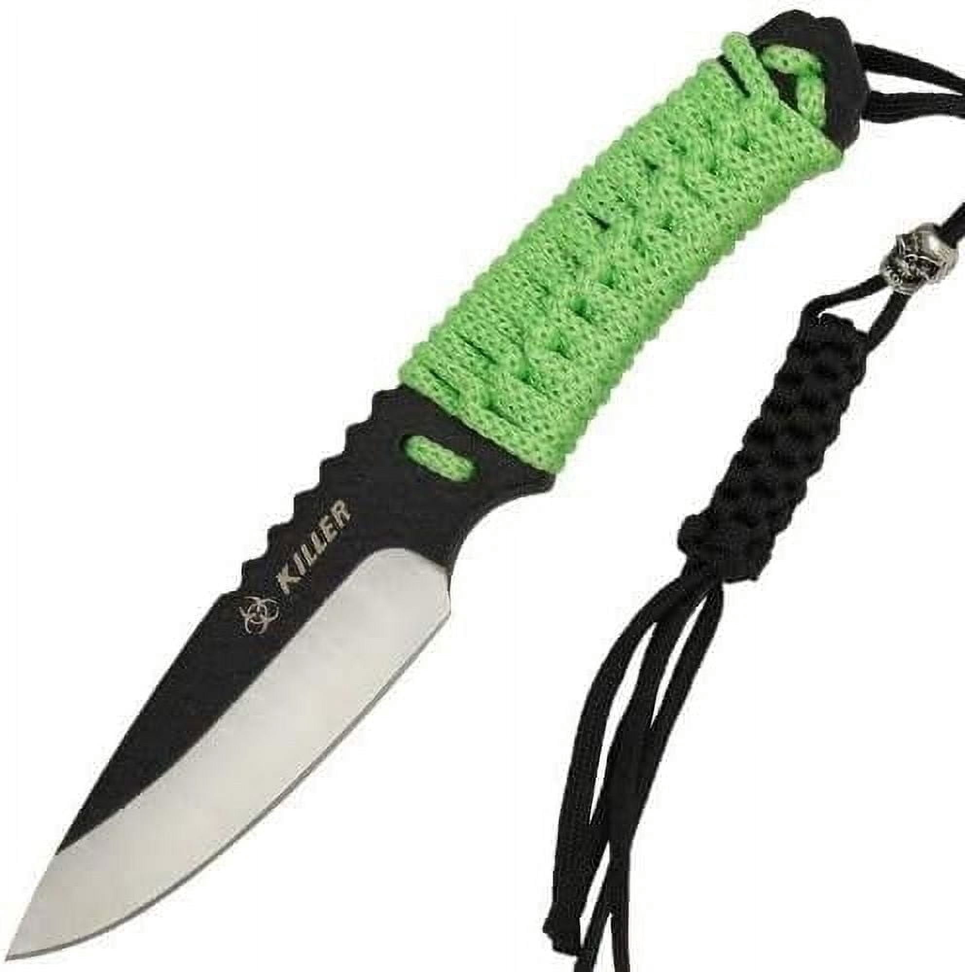 Armory Replicas Point Survival Knife – Full Tang Outdoor Knife with ...