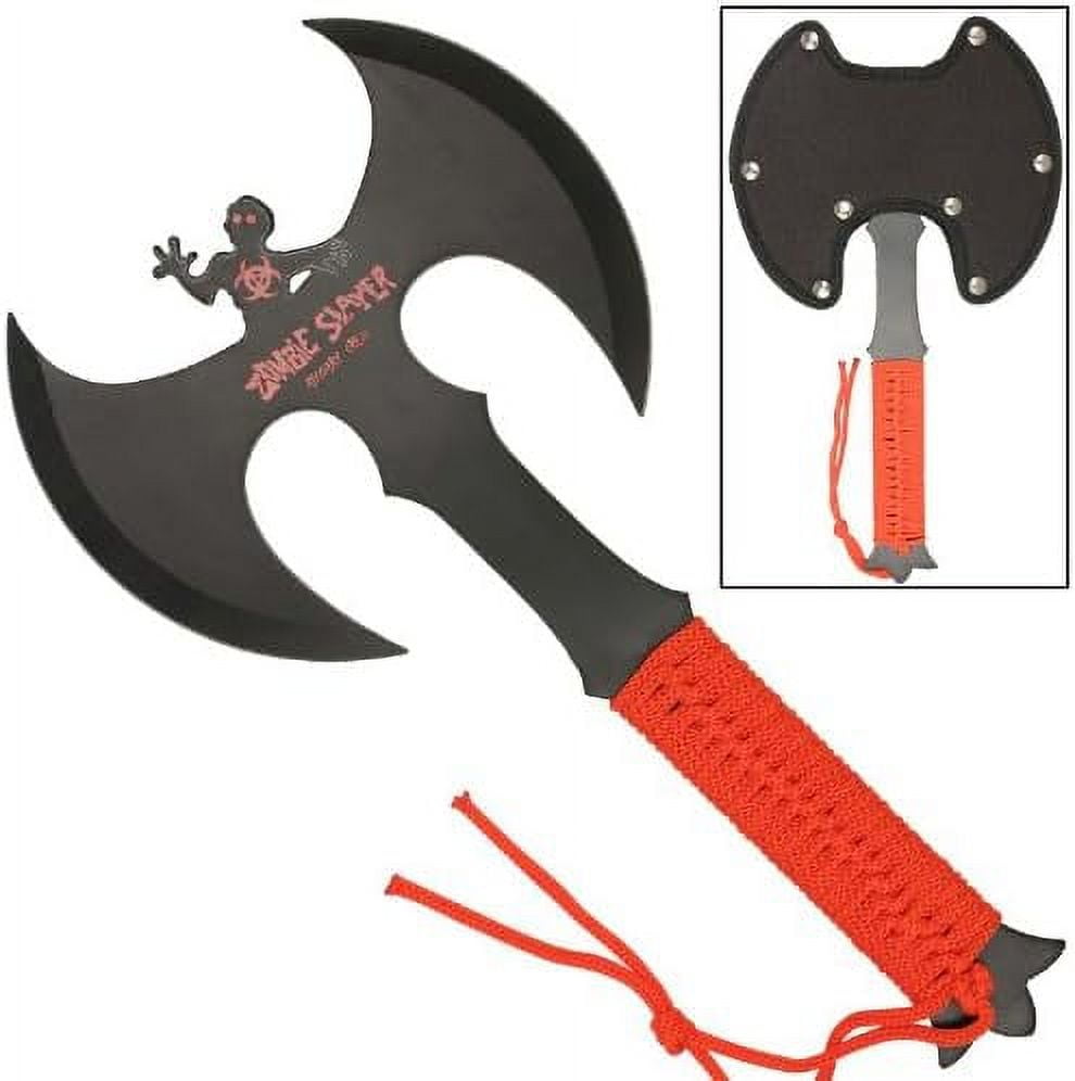 Armory Replicas Zombie Slayer Full Tang Double Headed Axe with Nylon ...