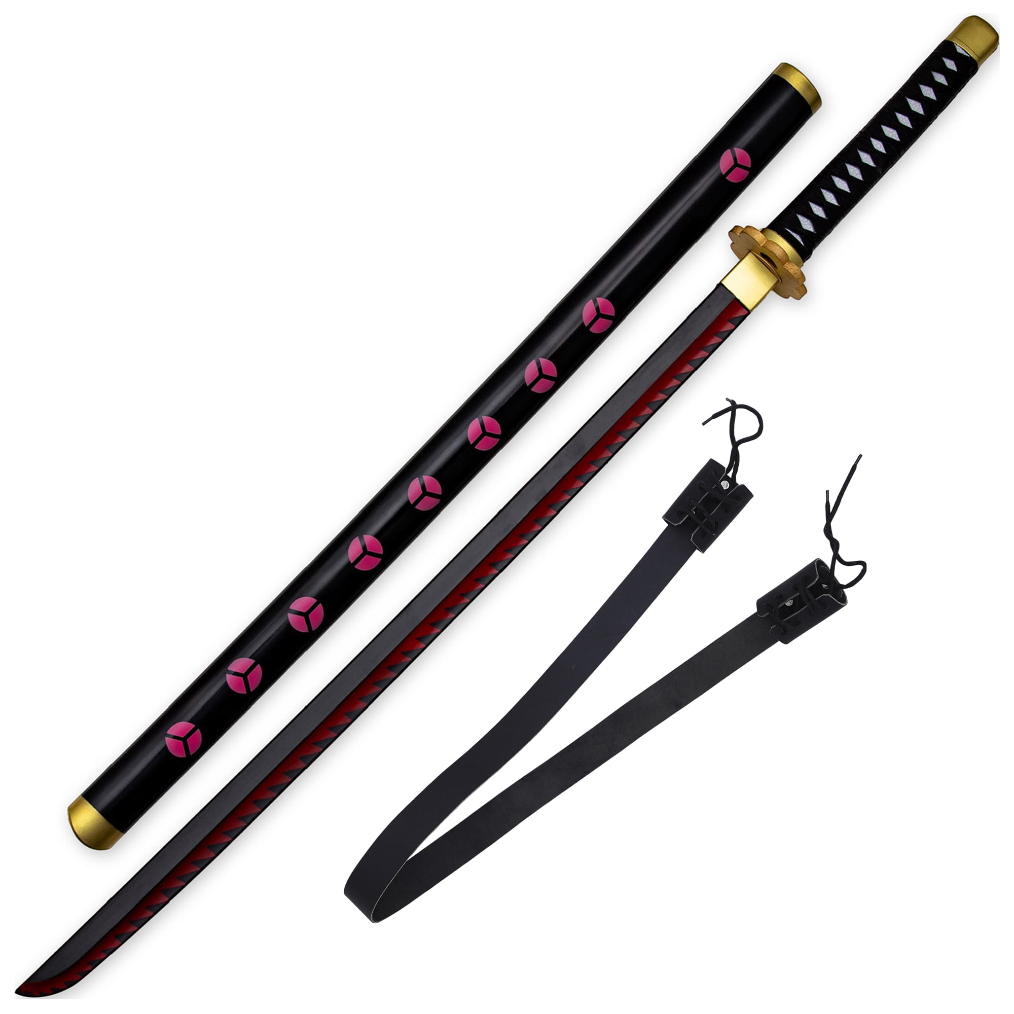 Armory Replicas Zoro Shusui Foam Katana with Medieval Leather Baldric ...