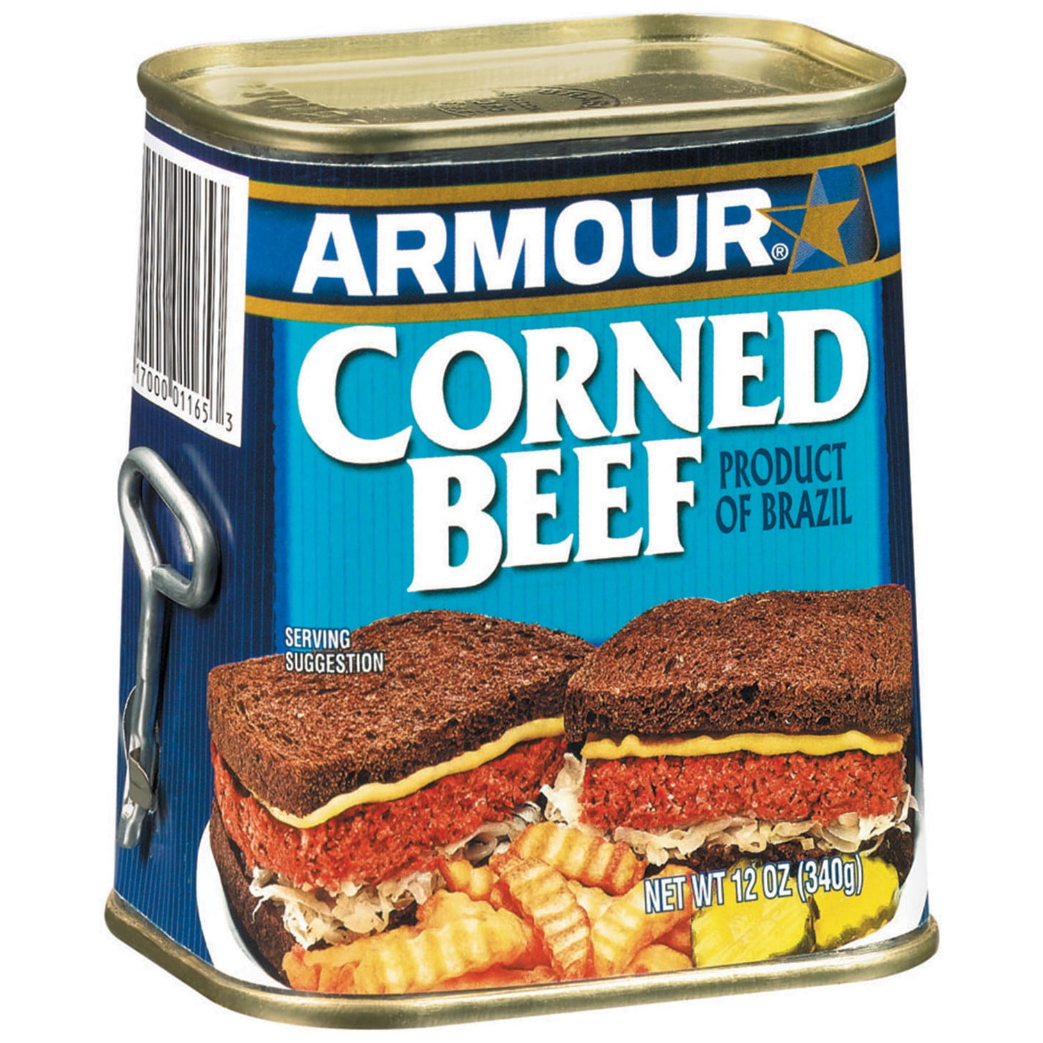 Armour Corned Beef, 12 oz Can - Walmart.com