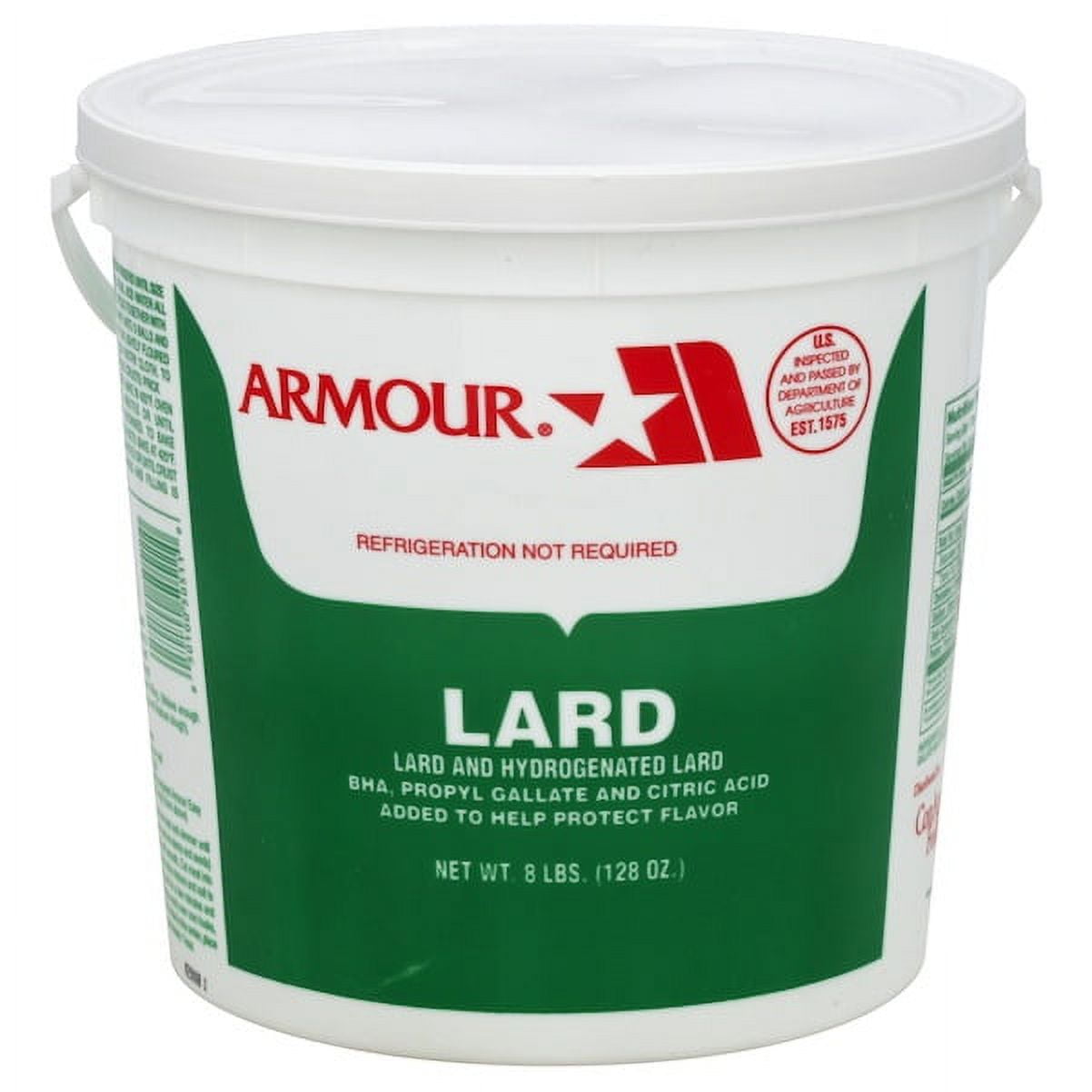Armour & Hydrogenated Lard, 25 lb - Walmart.com
