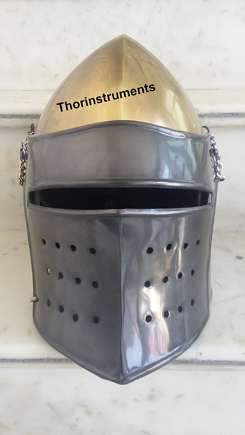 Thor Instruments Armour Medieval Barbute Helmet Antique Helmet Roman ...