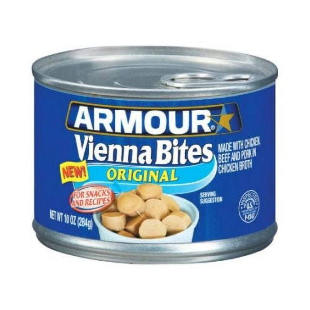 Armour Original Vienna Sausage Bite, 10 Ounce -- 12 per case. - Walmart.com
